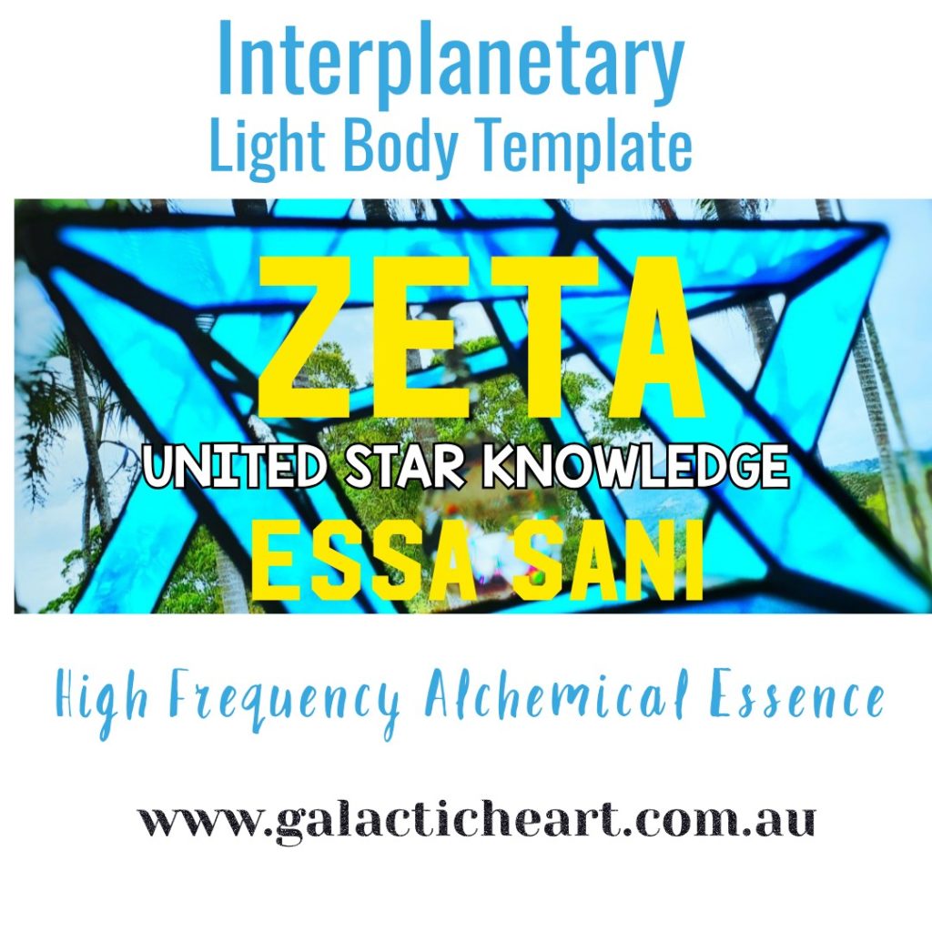 Zeta Essa sani Interplanetary Star Knowledge Template - Cosmic Fire